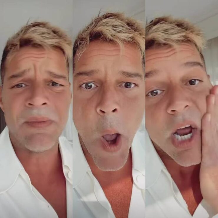 Ricky Martin aclara rumores de inyección de bótox en su rostro